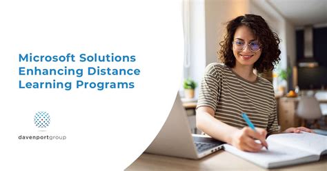 Microsoft Solutions Enhancing Distance Learning Programs Davenport Group
