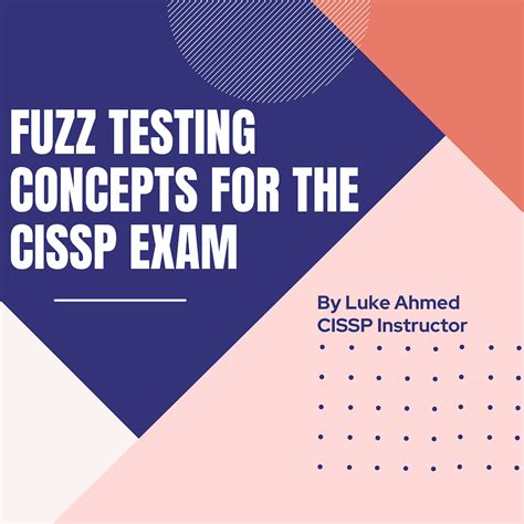 Fuzz Testing CISSP Concepts