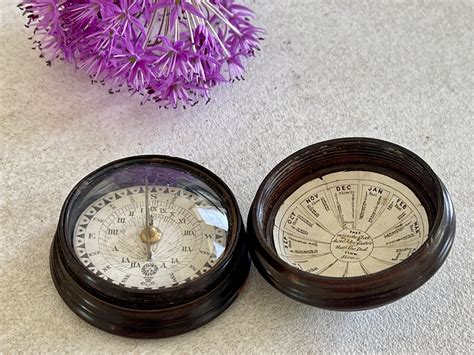 An Antique Sun Dial And Compass Treenantiquesdevon