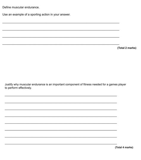 Aqa Gcse Physical Education Booklets Teaching Resources