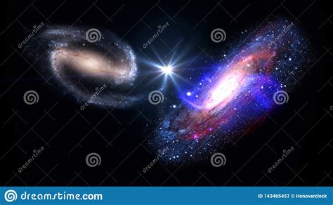 Un Sistema De Millones O De Mil Millones De Estrellas As Como El Gas