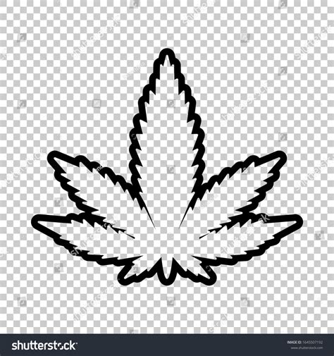 Easy Pot Leaf Drawing