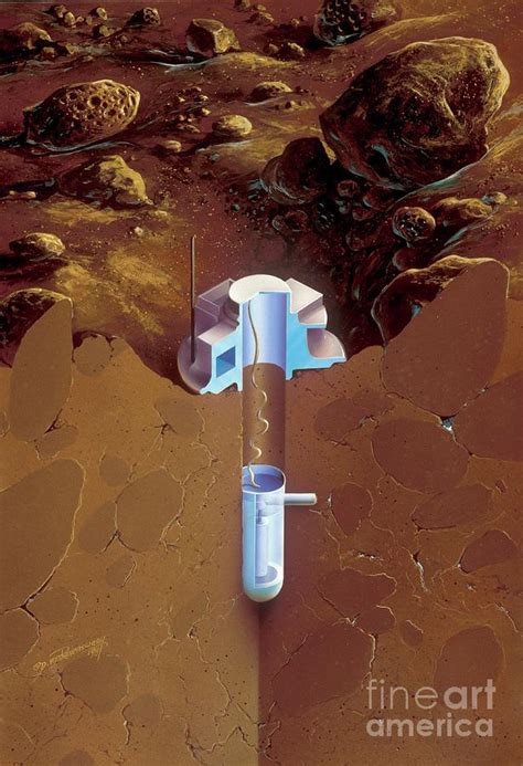 Martian Subsurface Probe Photograph By Detlev Van Ravenswaayscience Photo Library Fine Art
