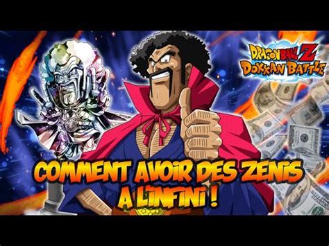 COMMENT AVOIR DES ZENIS A L INFINI OU PRESQUE DRAGON BALL Z