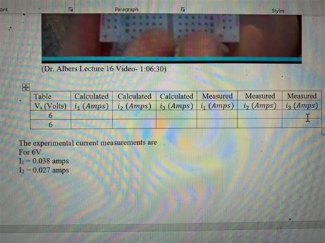 Solved Rocedure 1 The Currents Flowing Through Loop 1 And