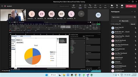 TSY In House Training 347 Maximizing Pivot Table In Microsoft Excel Online