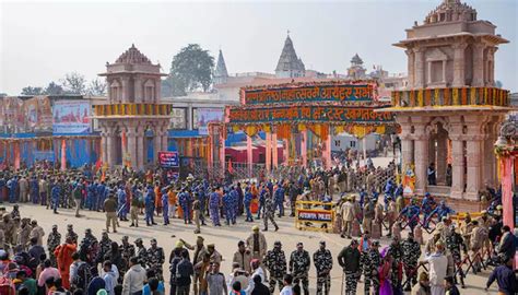 Ram Mandir 19 Lakh Devotees Offered Prayers At Ayodhya In First Week
