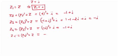 SOLVED Exercises Decide Whether The Complex Number Is In The Mandelbrot Set Explain Your