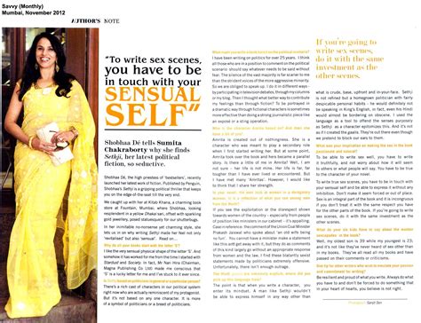 Shobhaa De Festival Of Erotica