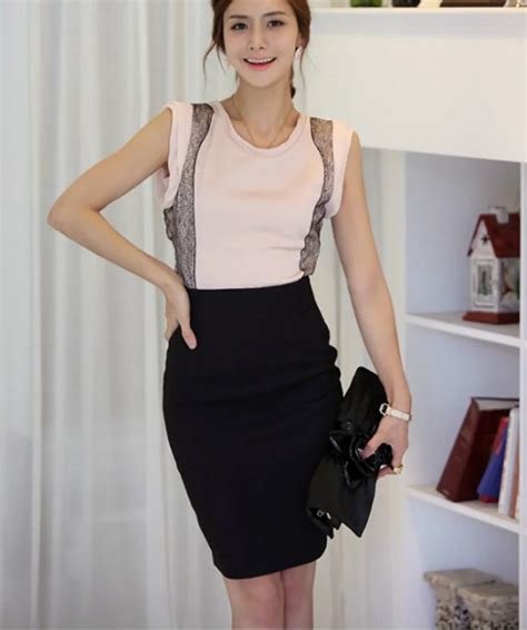 Buy Fashion Women Skirts For Office Ladies Pencil