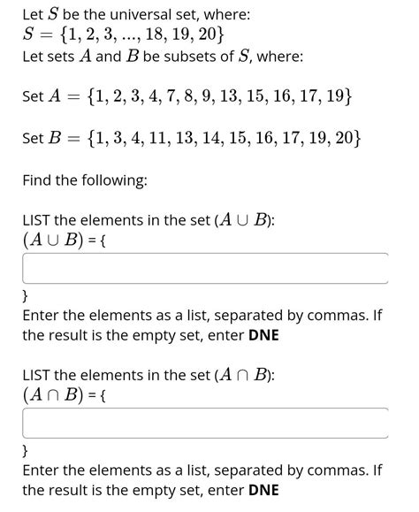 Solved S Let Sets A And B Be Subsets Of Chegg