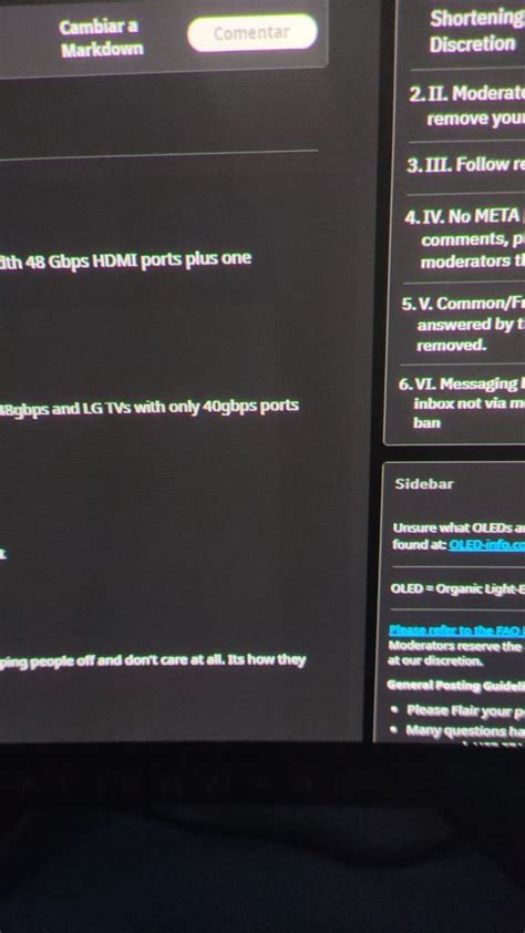 Gray Columns Lines In Aw3423dwf R Oled Monitors