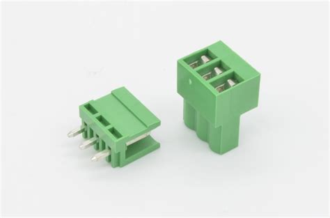 Pluggable Terminal Block 3 Pin 3 96mm BC Robotics