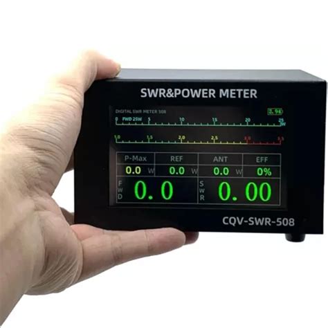 Swr Power Meter Cqv Swr 508 200w Digital Standing Wave Meter Work From