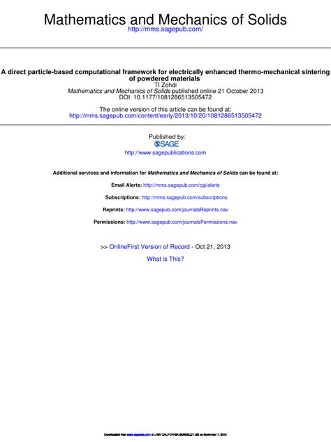Pdf A Direct Particle Based Computational Framework For Electrically