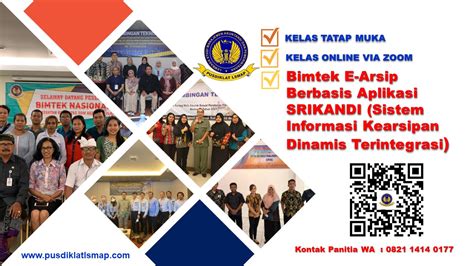 Info Bimtek E Arsip Berbasis Aplikasi SRIKANDI Sistem Informasi Kearsipan Dinamis Terintegrasi