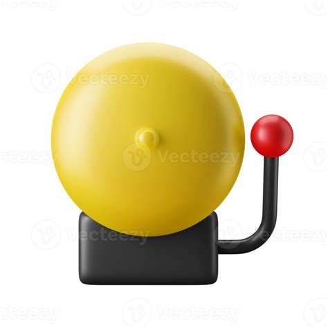 Vintage School Bell Class 3d Icon Illustration 10881309 Png
