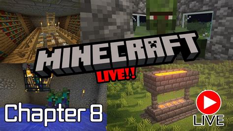 Minecraft Hardcore Mode Live Part 8 Youtube