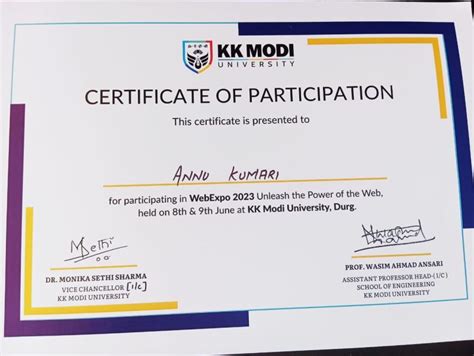 Annu Kumari On Linkedin Im Honoured To Third Prize Of Webdelvopment