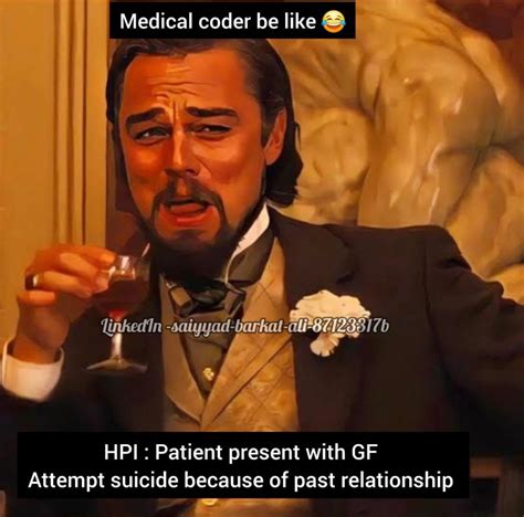 Saiyyad Barkat Ali Crc Caimc On Linkedin Icd10cm Medicalcodingmeme