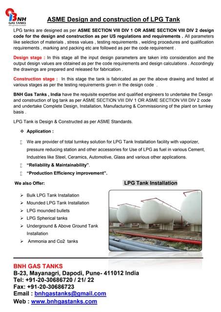Lpg Tank Installation Pdf