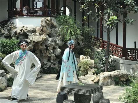 中國園博館上演實景園林版牡丹亭 每日頭條