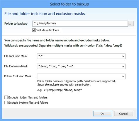 Backup Files Folder
