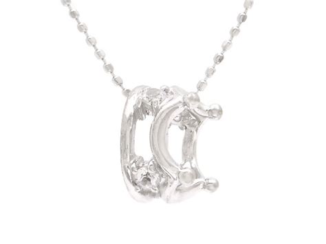 Samantha Tiara サマンサティアラ 貴金属・宝石 ネックレス K18wg ホワイトゴールド 王冠 34g