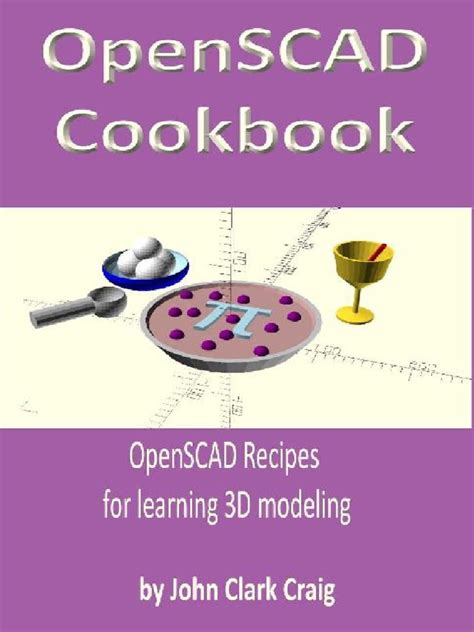 openscad cookbook openscad recipes for learning 3d modeling pdf