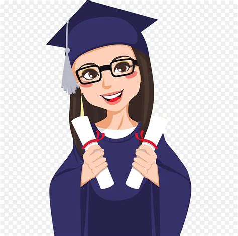 紫色创意学生毕业卡通插画png图片素材下载图片编号ygodbppy 免抠素材网