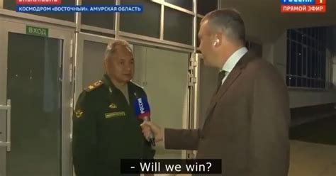 ВИДЕО ПРАШАЊЕ НА КОЕ РУСИТЕ ‘НЕМААТ ОДГОВОР Кога Сергеј Шојгу бил запрашан дали Русија ќе