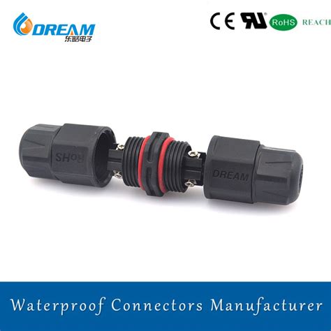 Waterproof Movable Connector Terminal For Led Lighting Connector Waterproof Connector And