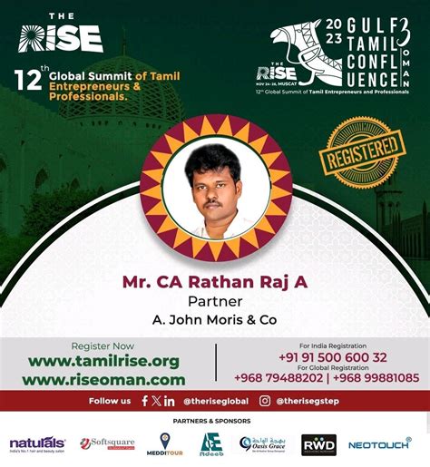 Ca Rathan Raj A Rr On Linkedin Riseglobal