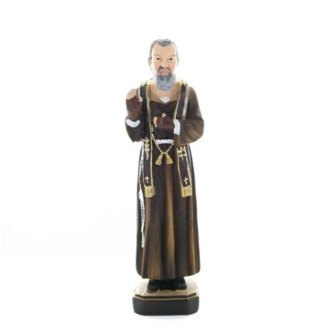 Padre Pio Statue In Resin 15 Cm The Rosary Palace