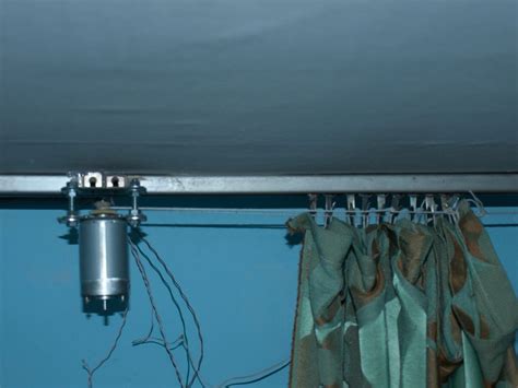 Motorized Curtain With Remote Control Electronics Lab