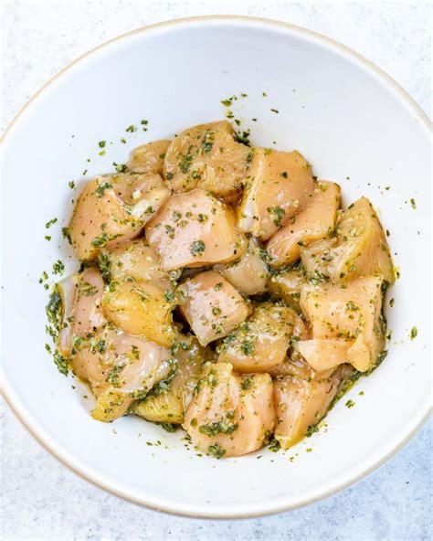 Pesto Chicken Kabobs Clean Food Crush