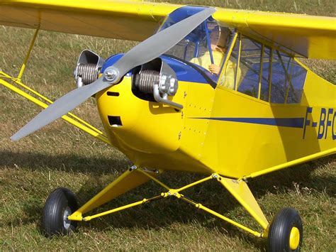 Piper J3 Cub Continental 65hp Dummy Engine Toni Clark Pratical Scale Gmbh