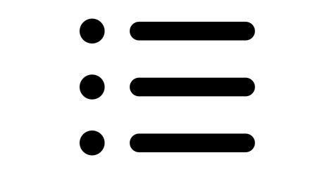 Bullet List Points Bullet Unordered List Lists Bullets Organize Sequence Items Tasks Checklist