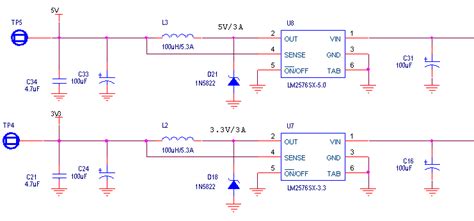 Lm2576 Negative Spikes During Power Up Power Management Forum