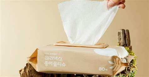 유한킴벌리 크리넥스 생분해 물티슈 시장 1위 달성