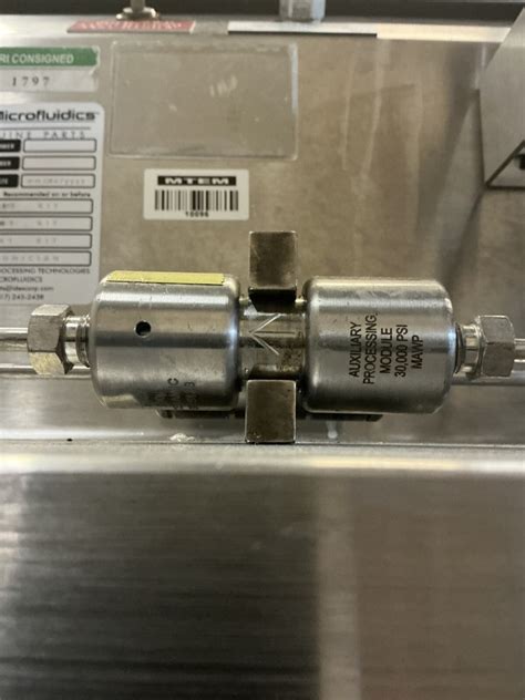 Microfluidics M 110eh 30 Nano Emulsifier Microfluidizer Excellent Condition Ebay