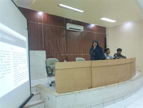 Debat Sengit Ketiga Calon Ketua Himpunan Mahasiswa Jurusan Hmj