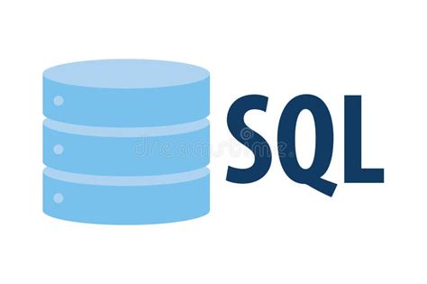 Sql Database Icon Logo Design Ui Or Ux App Stock Vector Illustration Of Hard Datacenter