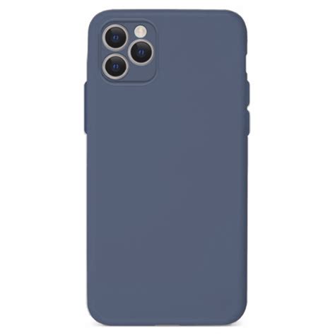 Funda Silicona Suave Azul Marino Iphone 12 Pro Max Zaraphone