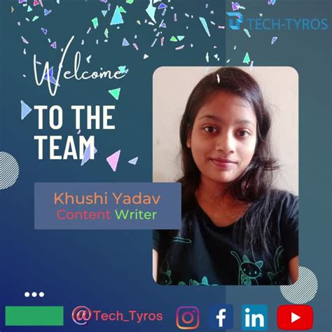 Tech Tyros On Linkedin Welcome To The Team