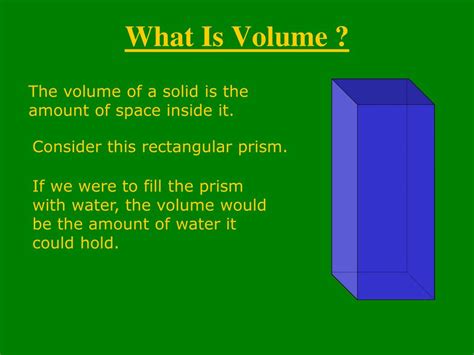 PPT Finding The Volume Of Solid Figures PowerPoint Presentation Free Download ID