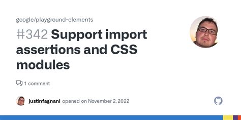 Support Import Assertions And CSS Modules Issue Google Playground Elements GitHub