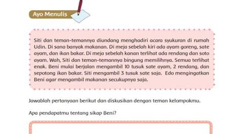 Kunci Jawaban Tema 1 Kelas 6 Sd Halaman 153 154 Subtema 3 Pembelajaran