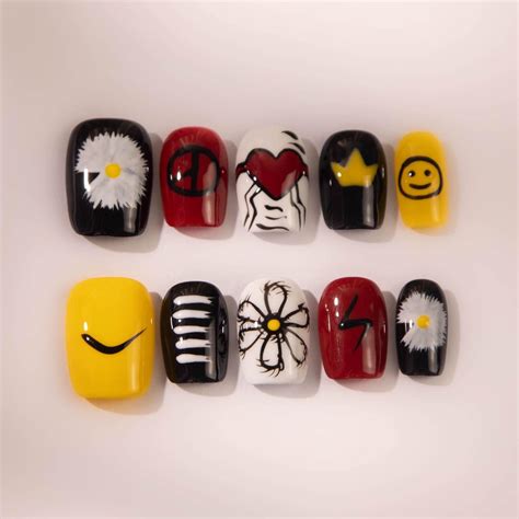 Gd G Dragon Concert Manicurebig Bang Gd Fan Support Nailscolor Series