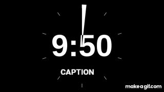 10 Minute Countdown Timer On Make A 
